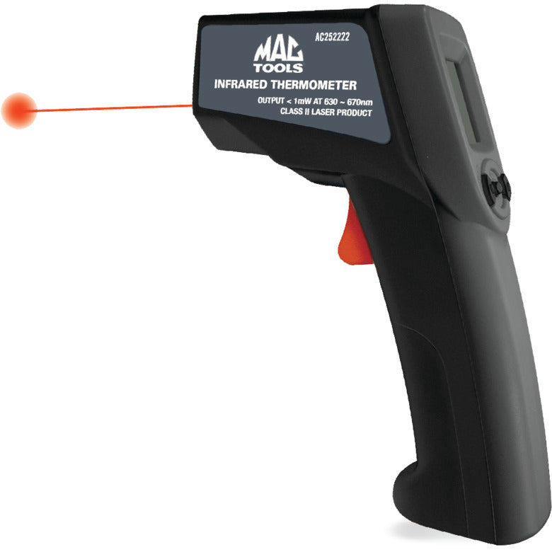 Infrared thermometer target store