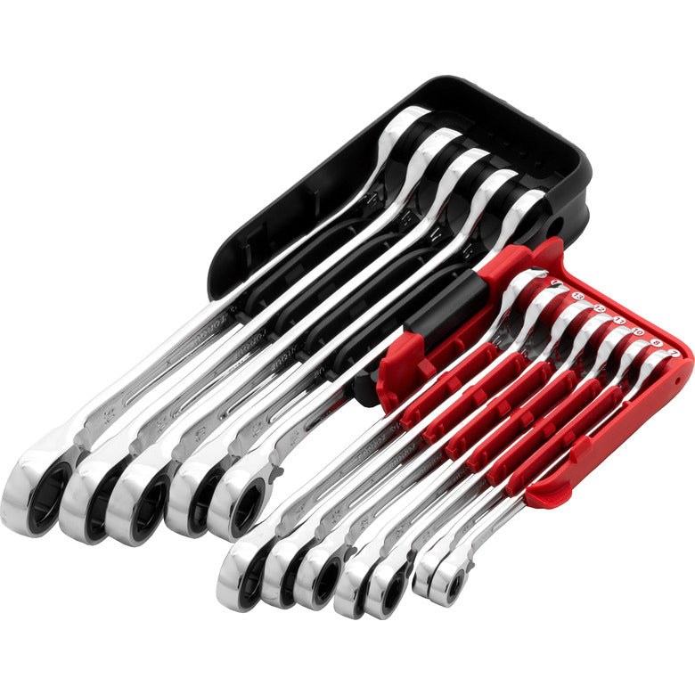 12 PC. Metric Offset Reversible Ratcheting Wrench Set 6 PT. SRWMO126PT Mac Tools