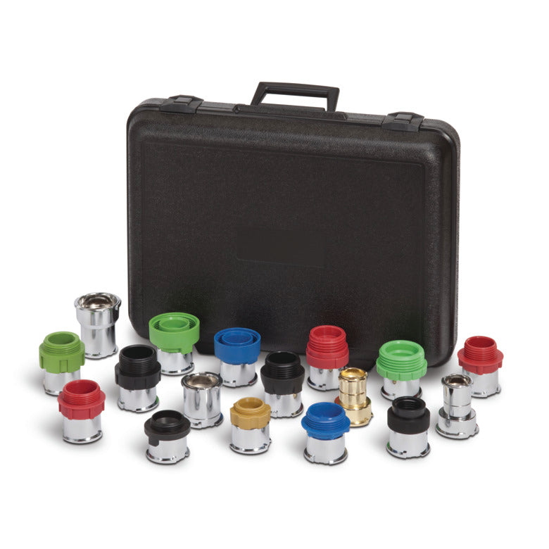 17-PC. Master Cooling System Cap Tester Adapter Set - CSCA1700 | Mac Tools