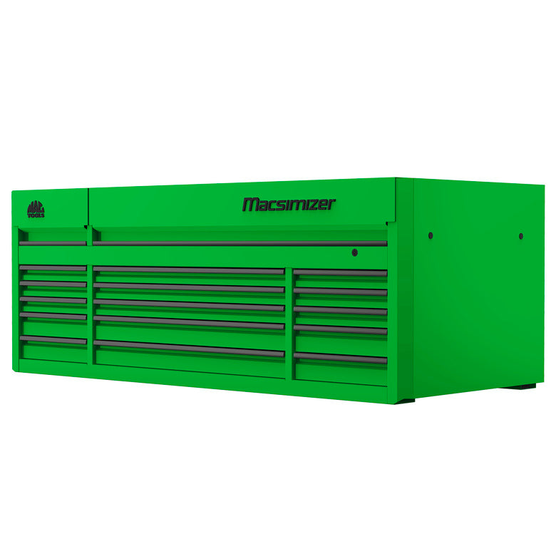 Macsimizer® 15-Drawer Top Chest - Lime Green - M7530TC-LG | Mac Tools