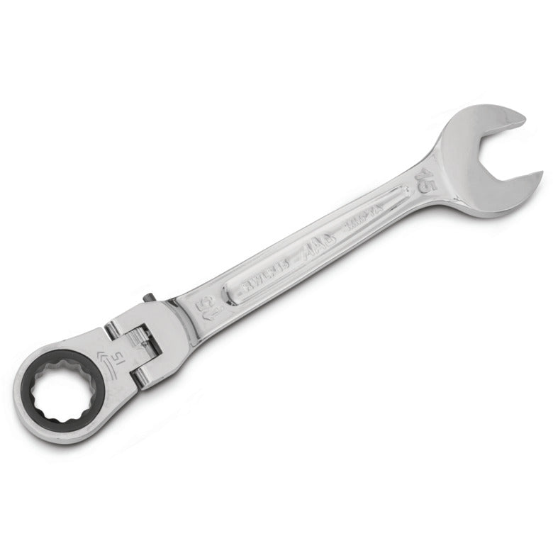 Flexible-Head Ratcheting Wrench 15mm - 12-PT. - RWF15MMPTA | Mac Tools