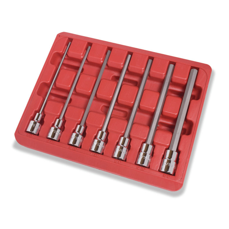 7-PC. 3/8" Drive SAE Long Hex Driver Set - SXAL7PTA | Mac Tools