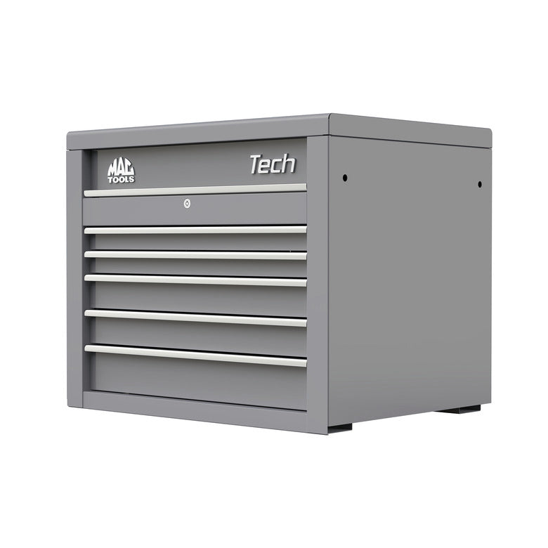 Tech™ Series 5-Drawer Top Chest - Mica Gray - T3425TC-GY | Mac Tools