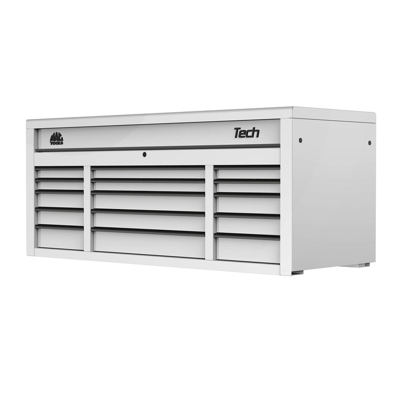 Tech™ Series 15-Drawer Top Chest - Titanium White - T6725TC-WT | Mac Tools