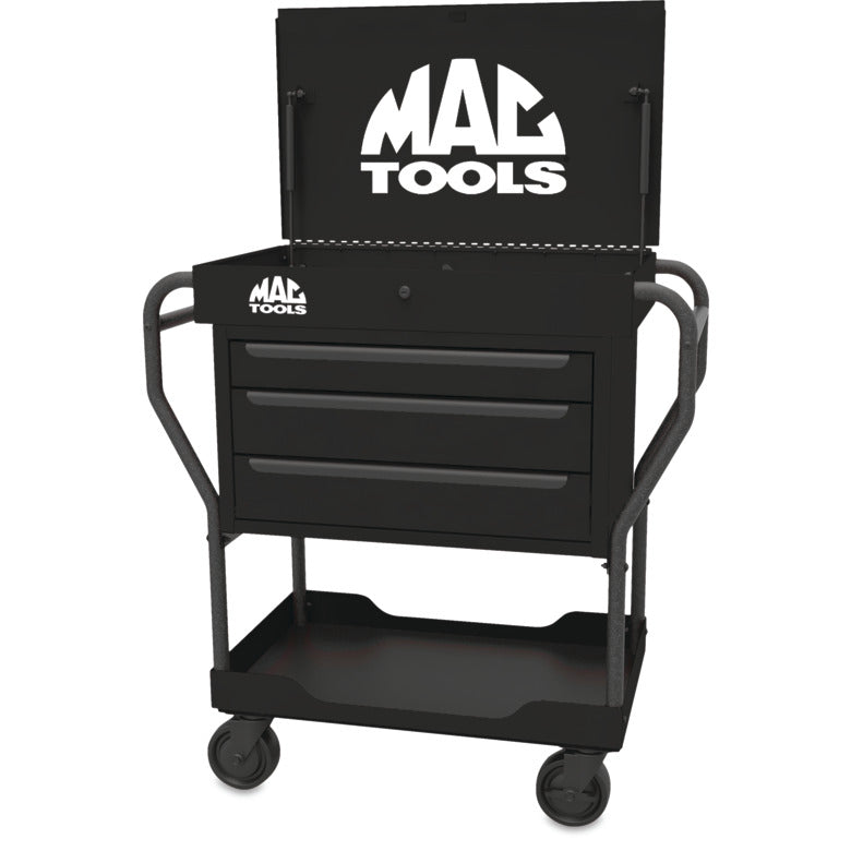 3-Drawer Utility Cart - Galaxy Black - UC3919-3DRW-BK | Mac Tools